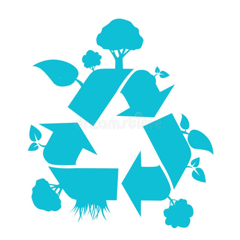 Recycle signs stock vector. Illustration of animal, protection - 6376337