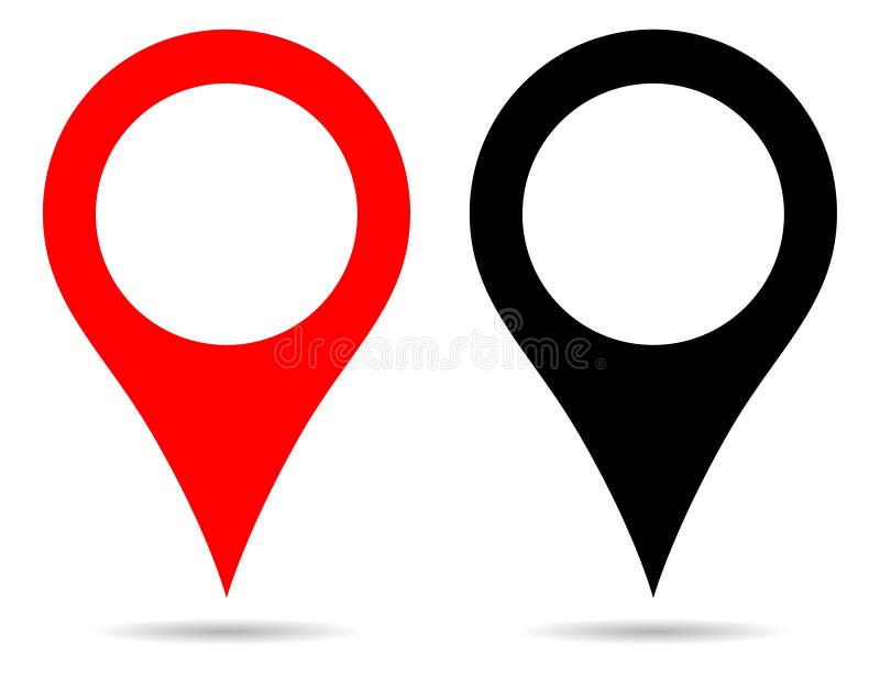 Red and Black Color Pdf File Download Icon Stock Vector - Illustration ...