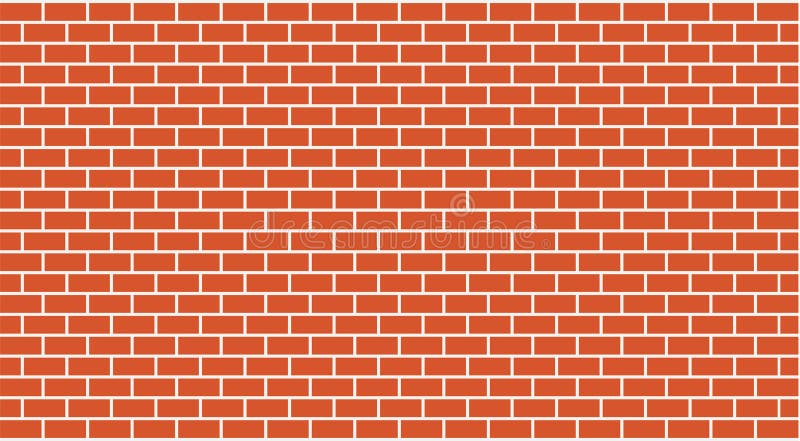Vector red brick wall stock vector. Illustration of decor - 80715684