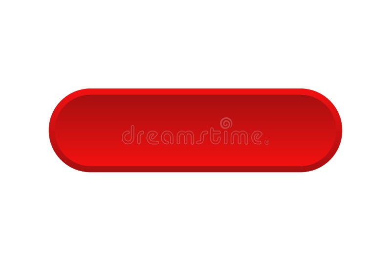 Vector Red Buttons Isolated. Blank Red Menu Button. Click Icon Vector ... Vector Red Buttons Isolated. Blank Red Menu Button. Click Icon Vector ...