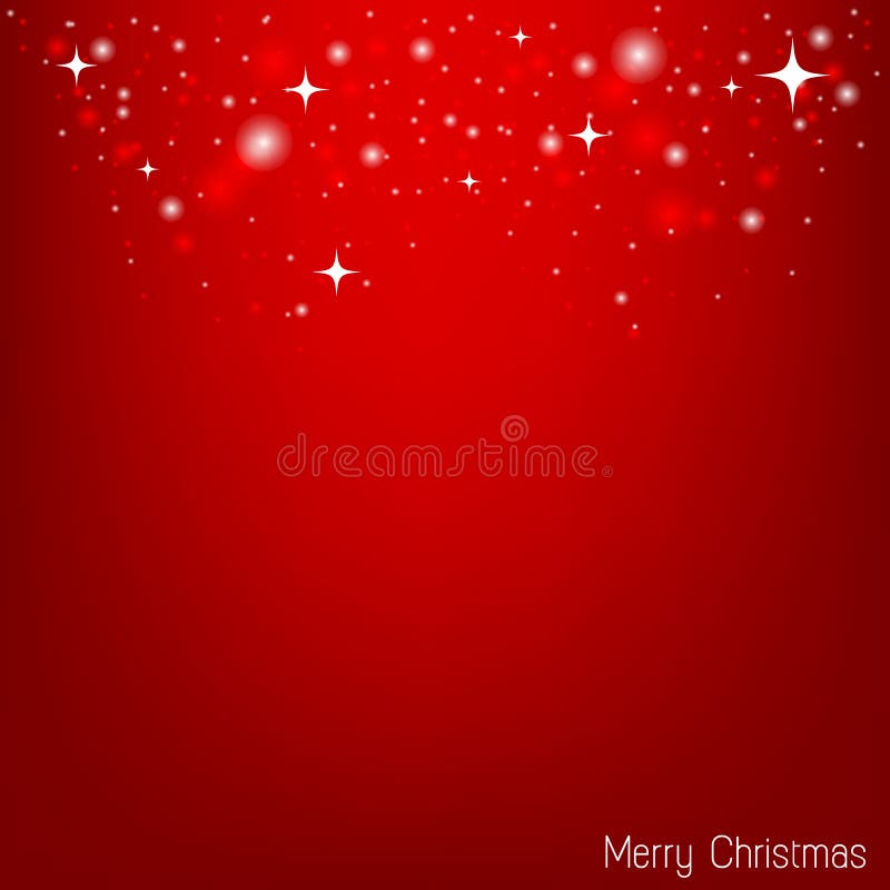 Vector Red Christmas Wallpaper Stock Illustration - Illustration of ...