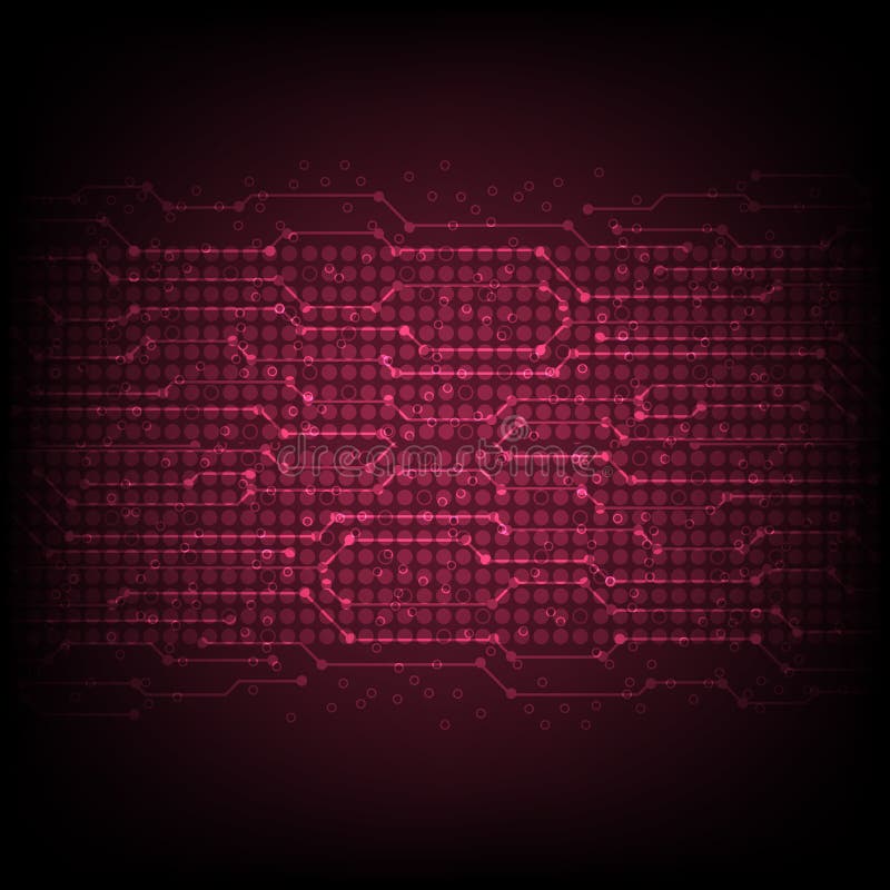 Firewall Technology Background Computer Circuit Stock Vector ...