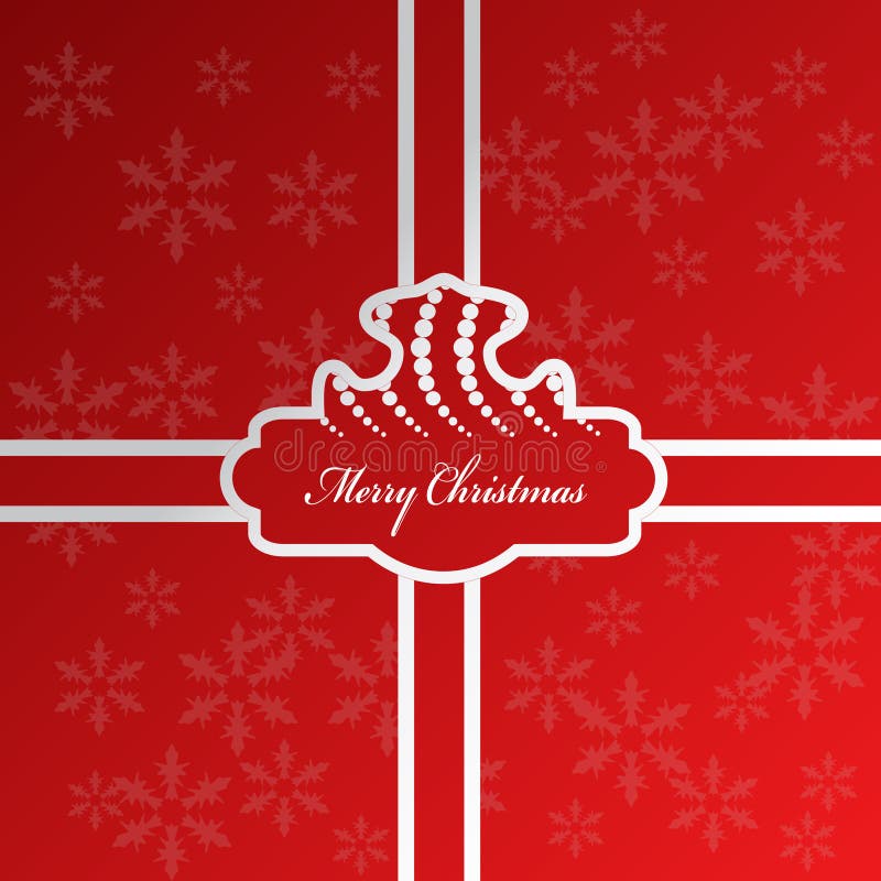 Vector red gift stock vector. Illustration of open, event - 16843004