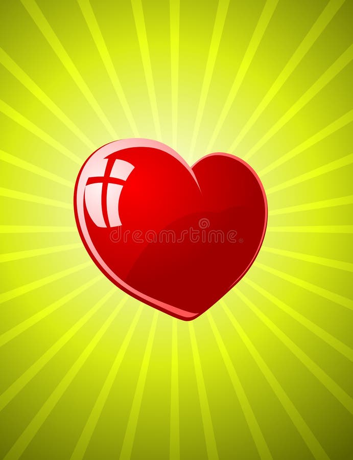 Bright Glossy Red Heart Stock Illustrations – 8,806 Bright Glossy Red ...
