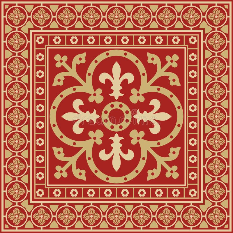 Square Gothic Ornament Stock Illustrations – 2,132 Square Gothic Ornament Stock Illustrations ...