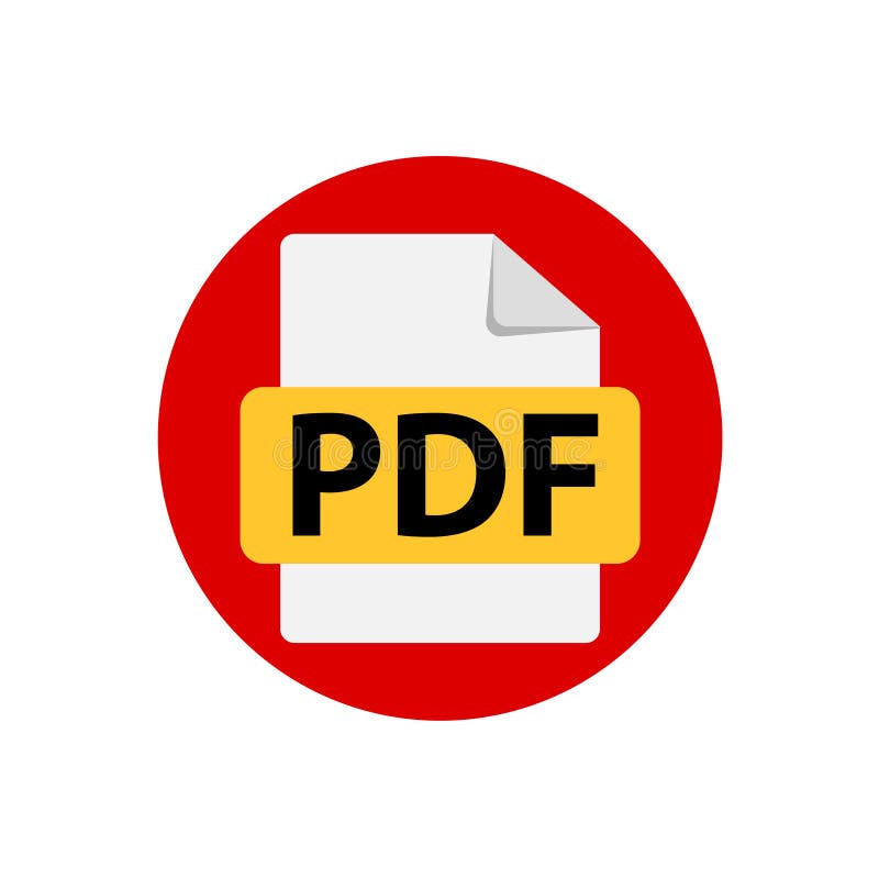Pdf File File Extension File Format Icon Vector Design Stock Vector ... Pdf File File Extension File Format Icon Vector Design Stock Vector ...