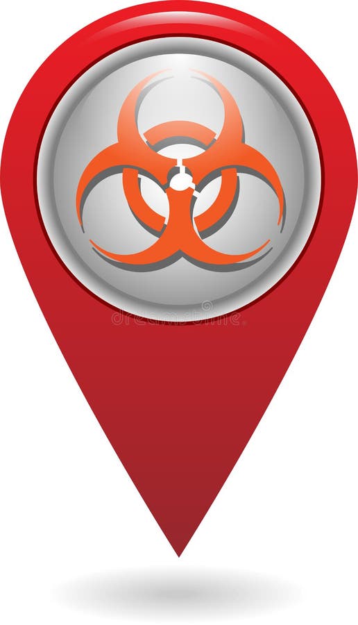 Biohazard Symbol Red Background Stock Illustrations – 2,898 Biohazard ...