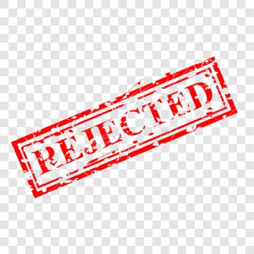 Rejected Stamp Transparent Stock Illustrations – 39 Rejected Stamp ...