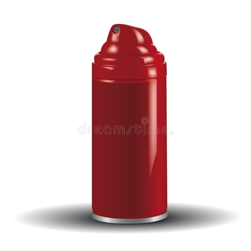 Spray can isolated stock vector. Illustration of clean - 30187332
