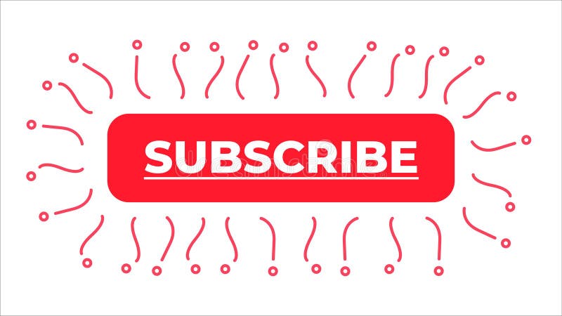 Youtube Subscribe Button Square Stock Illustrations – 374 Youtube ...