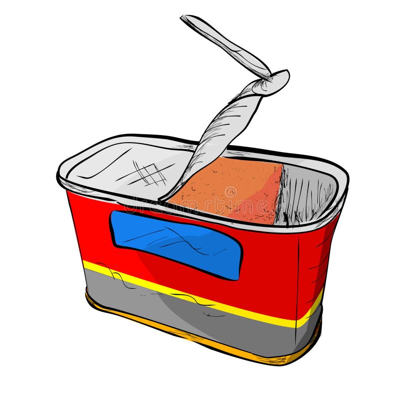 Simple Vector Red Yellow and Gray Hand Draw Sketch of Top View Opened ... Simple Vector Red Yellow and Gray Hand Draw Sketch of Top View Opened ...
