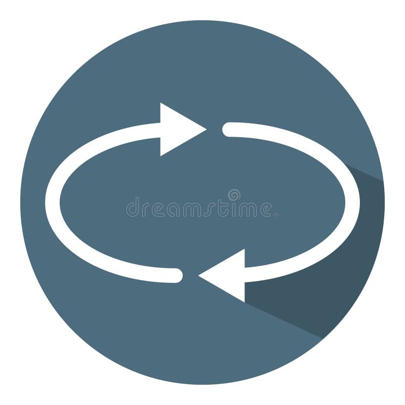 Refresh, Reload, Repeat Icon. Black Simple Circle Arrows. Vector ... Refresh, Reload, Repeat Icon. Black Simple Circle Arrows. Vector ...