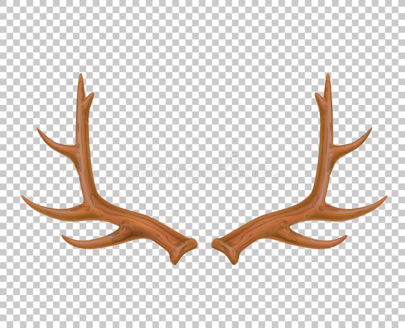 Transparente Ikone Der Geweihe Geweihsymbolentwurf Von Weihnachten C ...