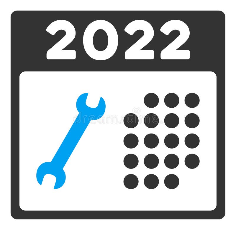 2022 Repair Day Vector Flat Icon Stock Illustration - Illustration of ...