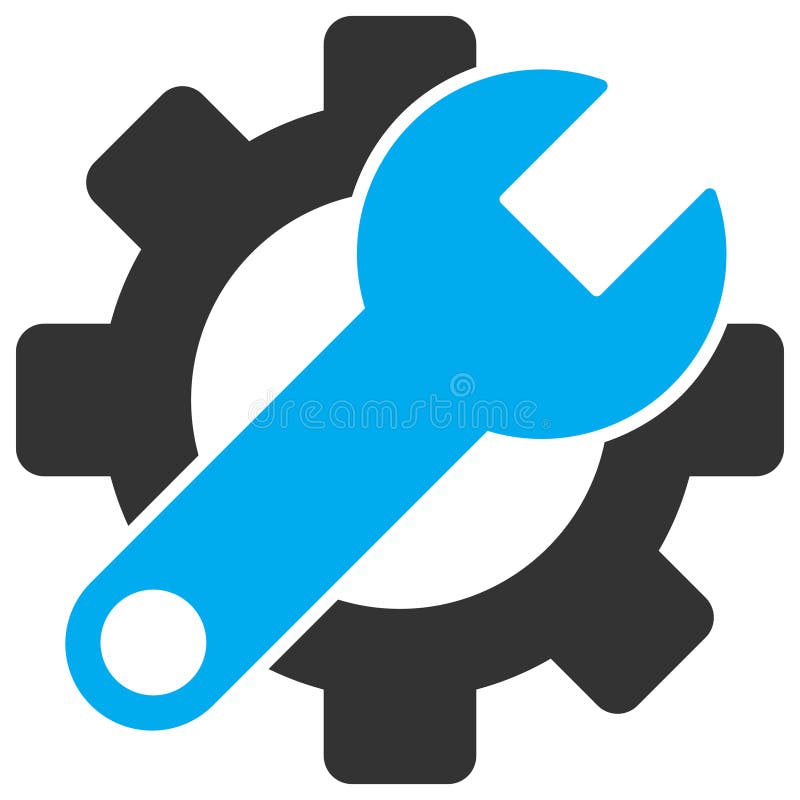 Vector Repair Tools Flat Icon Symbol Stock Vector - Illustration of ...