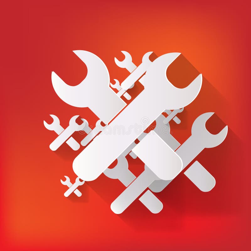 Vector repair web icon stock vector. Illustration of blog - 34552559