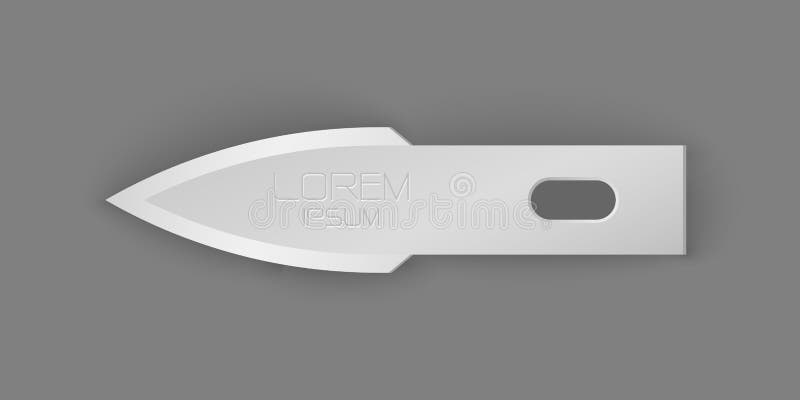 Vector blade to scalpel stock vector. Illustration of knives - 214570755