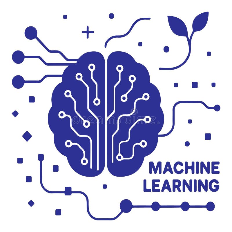 Neural-Inspired Machine Learning Vector Illustrations – AI & Deep ...