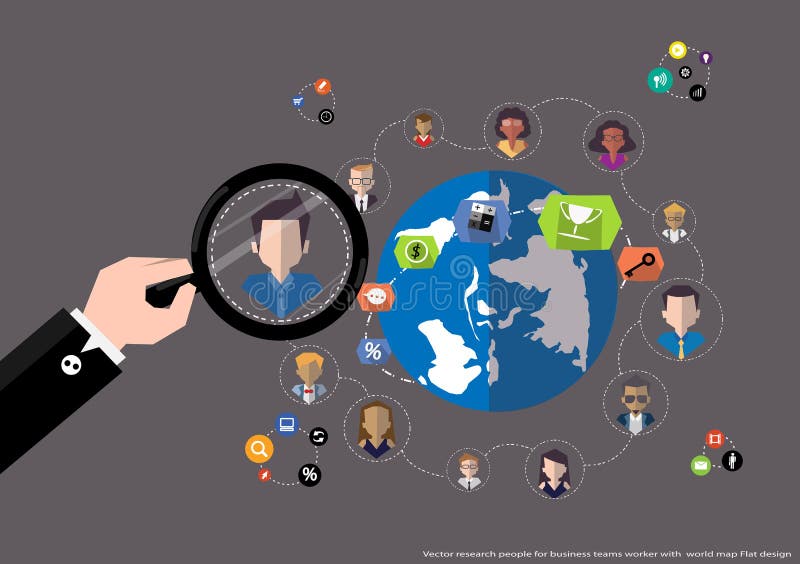 Business Person Looking Map Stock Illustrations – 618 Business Person ...