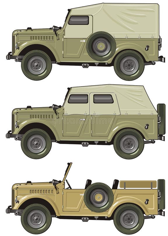 Vector retro jeep stock vector. Illustration of pick, jeep - 6011071