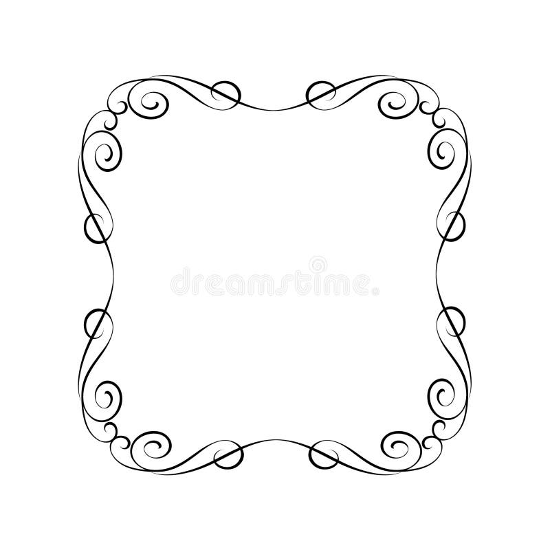 Vector Retro Kaders Vector Illustratie Rechthoek Vector Illustratie ...