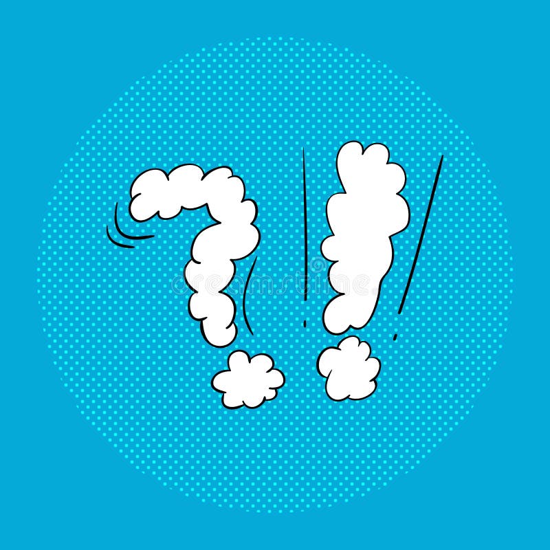 Vector Retro Pop Style Illustration Isolated on Background. Comic ...