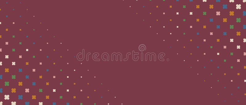 Vector Retro 70s Background. Vintage Psychedelic Wallpaper with ...