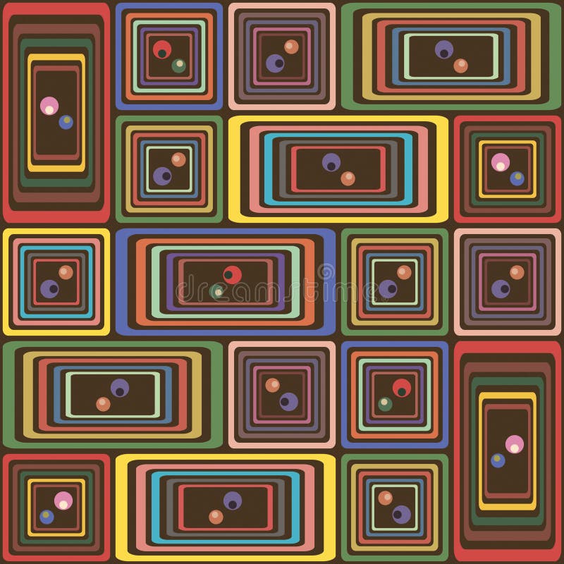 Retro Square Frame stock vector. Illustration of square - 275425941