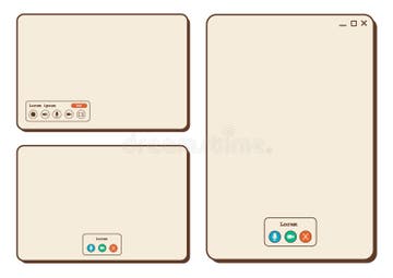 Retro Ui Windows Stock Illustrations – 276 Retro Ui Windows Stock ...