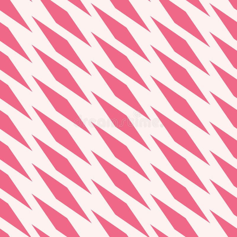 Vector Rhombus Pattern, Red Geometric Abstract Background Stock Vector ...