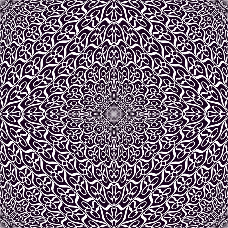 Vector Rhythmic Geometric Elements Pattern Stock Vector - Illustration ...