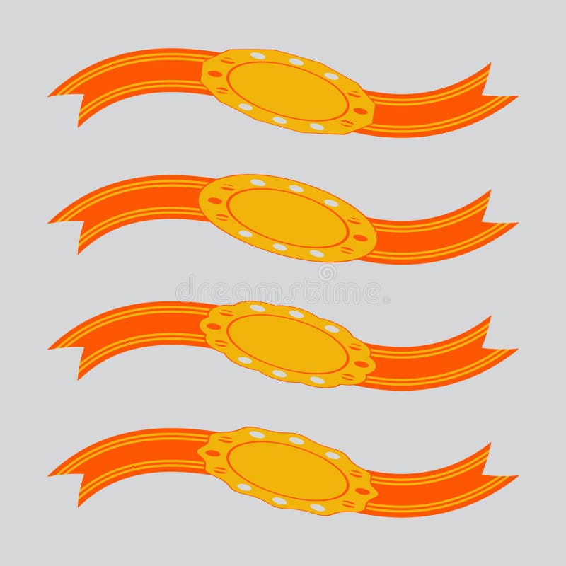 Vector Ribbons and Badge Labels Stock Vector - Illustration of design ...