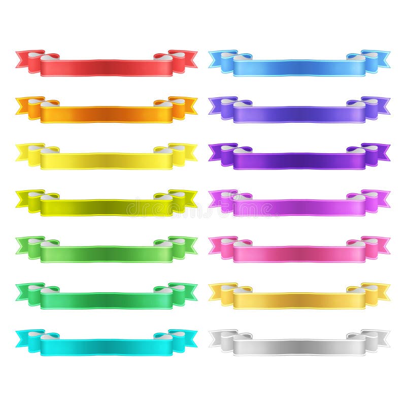 Vector ribbons set stock illustration. Illustration of graphic - 80926060 Vector ribbons set stock illustration. Illustration of graphic - 80926060