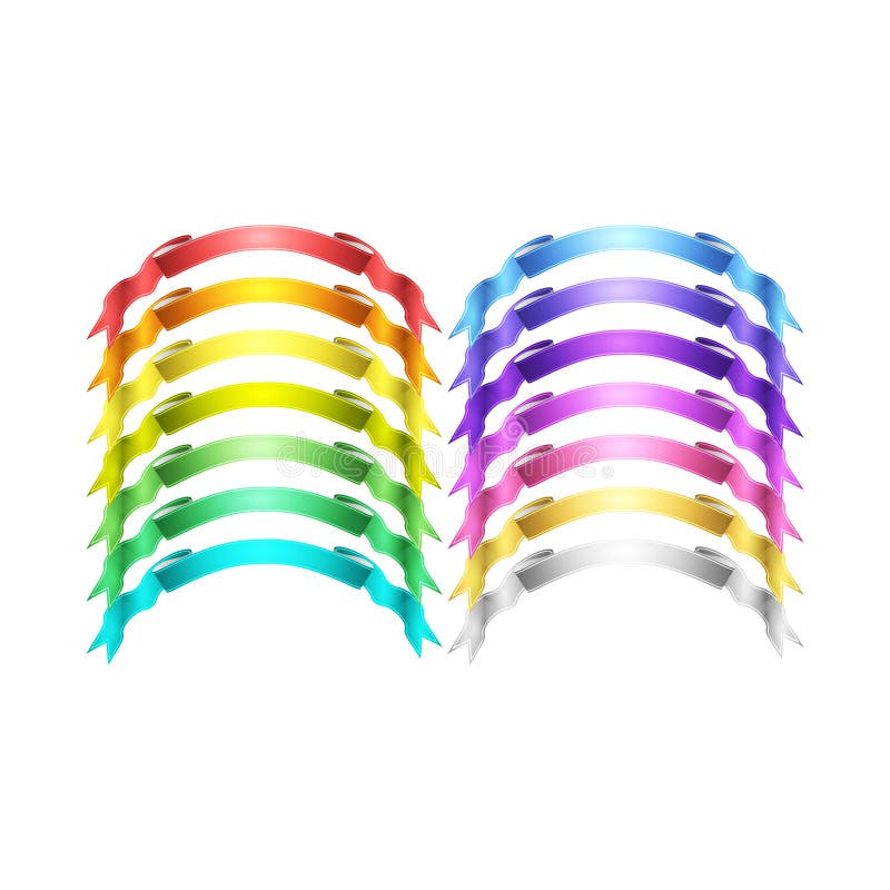 Vector ribbons set stock illustration. Illustration of golden - 87817623 Vector ribbons set stock illustration. Illustration of golden - 87817623