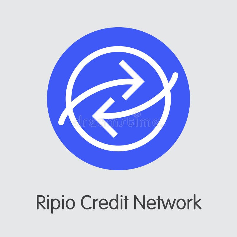 Ripio Credit Network RCN Abstract Cryptocurrency. with a Dark ...