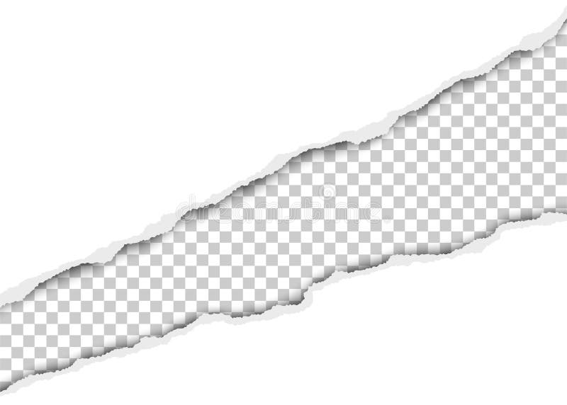 Diagonal Ripped Paper Background Stock Illustrations – 284 Diagonal ...