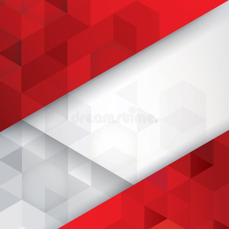 Vector Rojo Y Blanco Del Fondo Ilustración del Vector - Ilustración de ...
