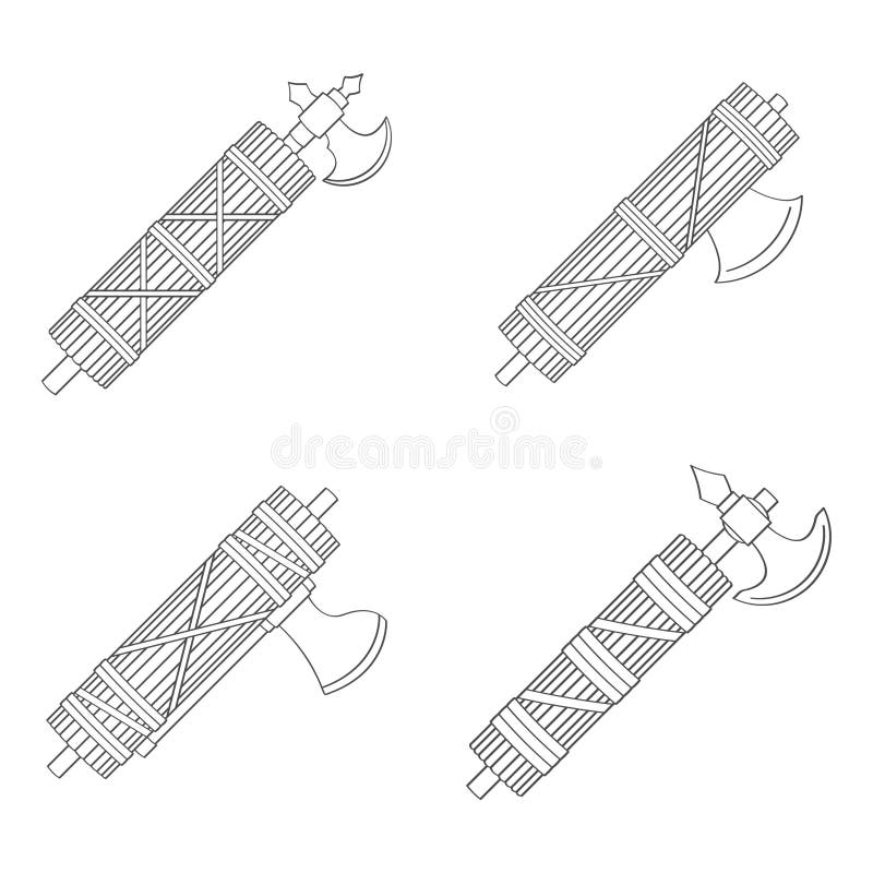 Vector Roman Fasces stock vector. Illustration of fascesn - 170594433