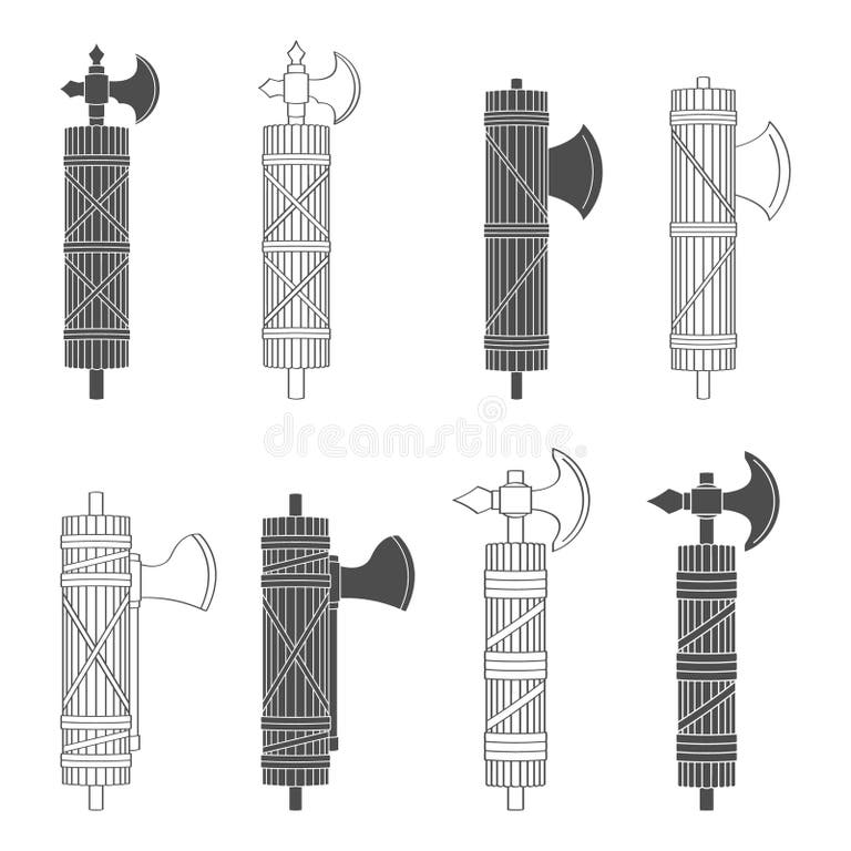 Vector Roman Fasces stock vector. Illustration of fascesn - 170594433