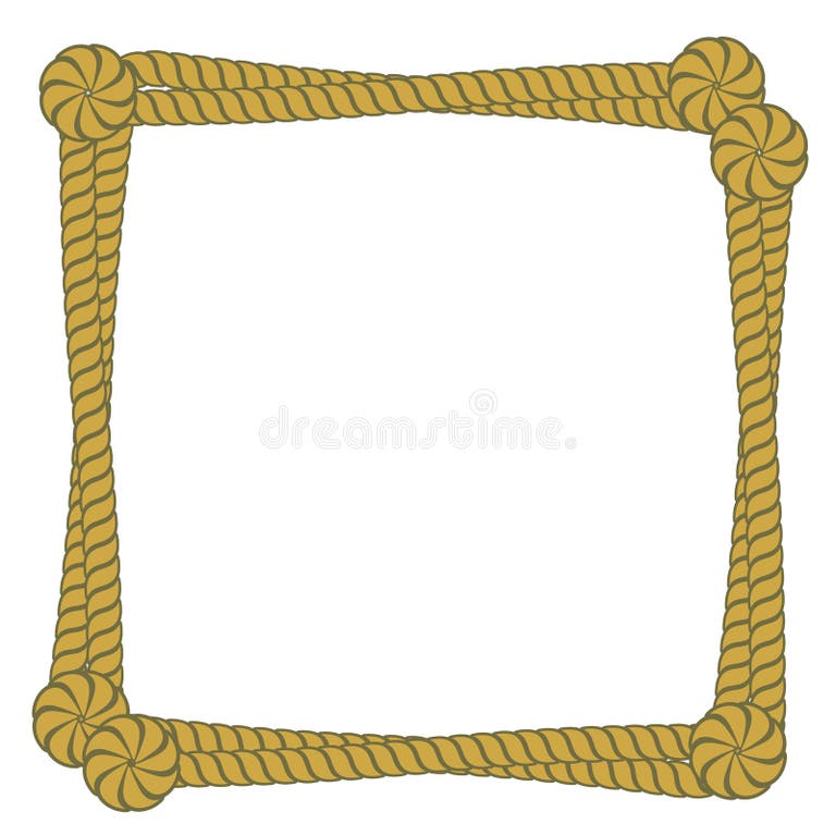 Western Rope Frame Illustration Stock Illustrations – 453 Western Rope ...