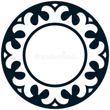 Round Deco Border Stock Illustrations – 7,058 Round Deco Border Stock ...