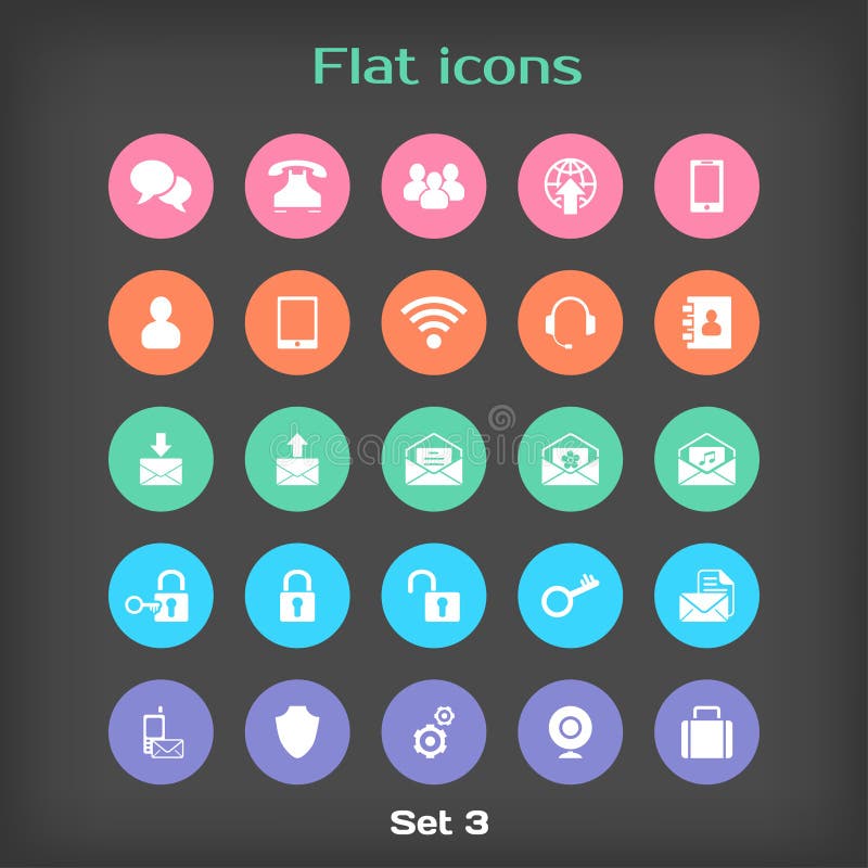 Business icons stock vector. Illustration of objects, clip - 1708951