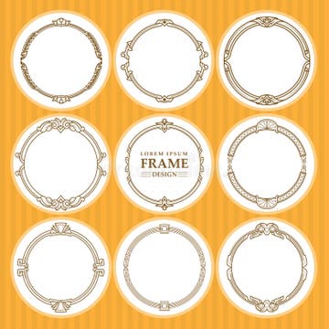 Scroll Round Design Stock Illustrations – 15,862 Scroll Round Design ...