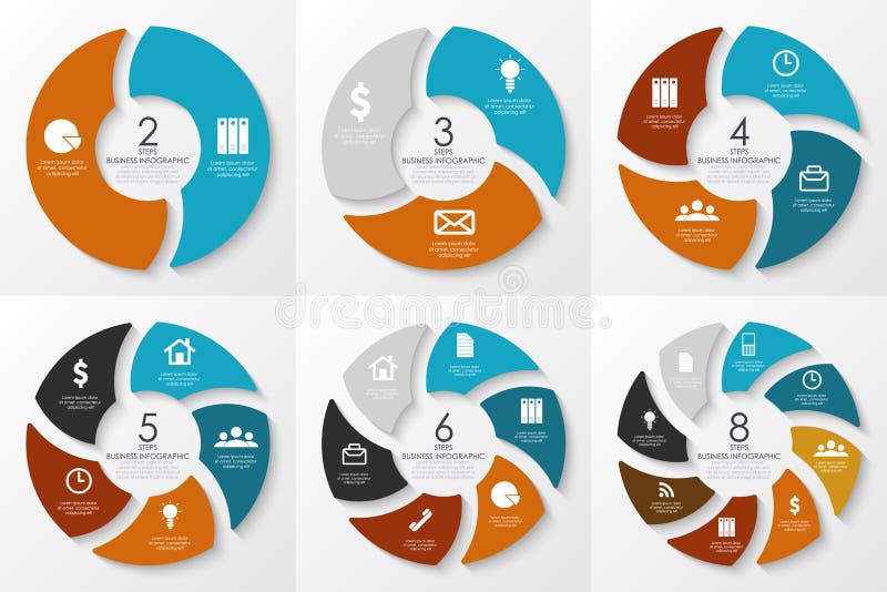 Vector Round Infographics. Template for Circle Diagram. Stock Vector ...
