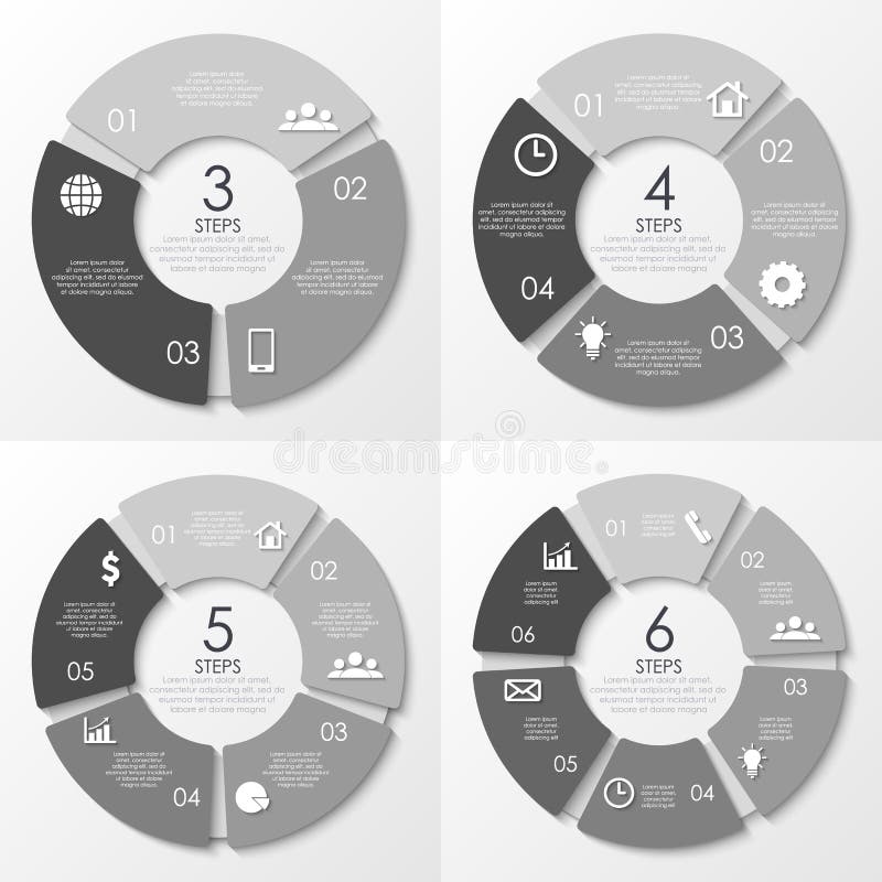 Vector Round Infographics. Template for Circle Diagram. Stock Vector ...