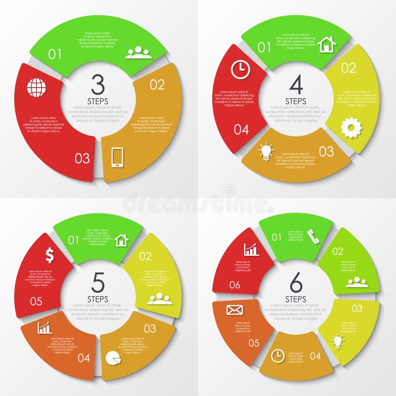 Vector Round Infographics. Template for Circle Diagram. Stock Vector ...