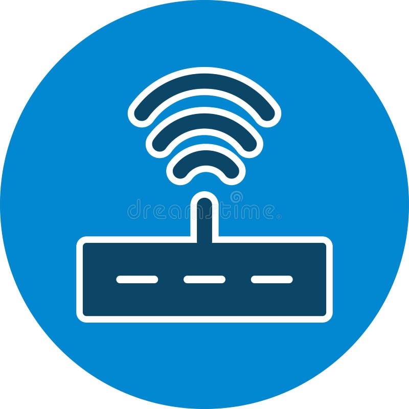 Vector Router Modem Illustration Stock Illustration - Illustration of ...