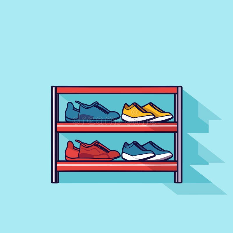 Organized Shoe Stock Illustrations – 187 Organized Shoe Stock ...