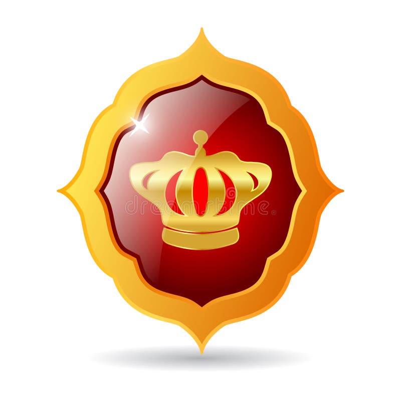 Vector royal emblem stock vector. Illustration of isolate - 31087330