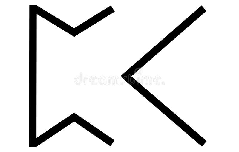 Runic Scandinavian Celtic Alphabet Letter Stock Illustrations – 836 ...